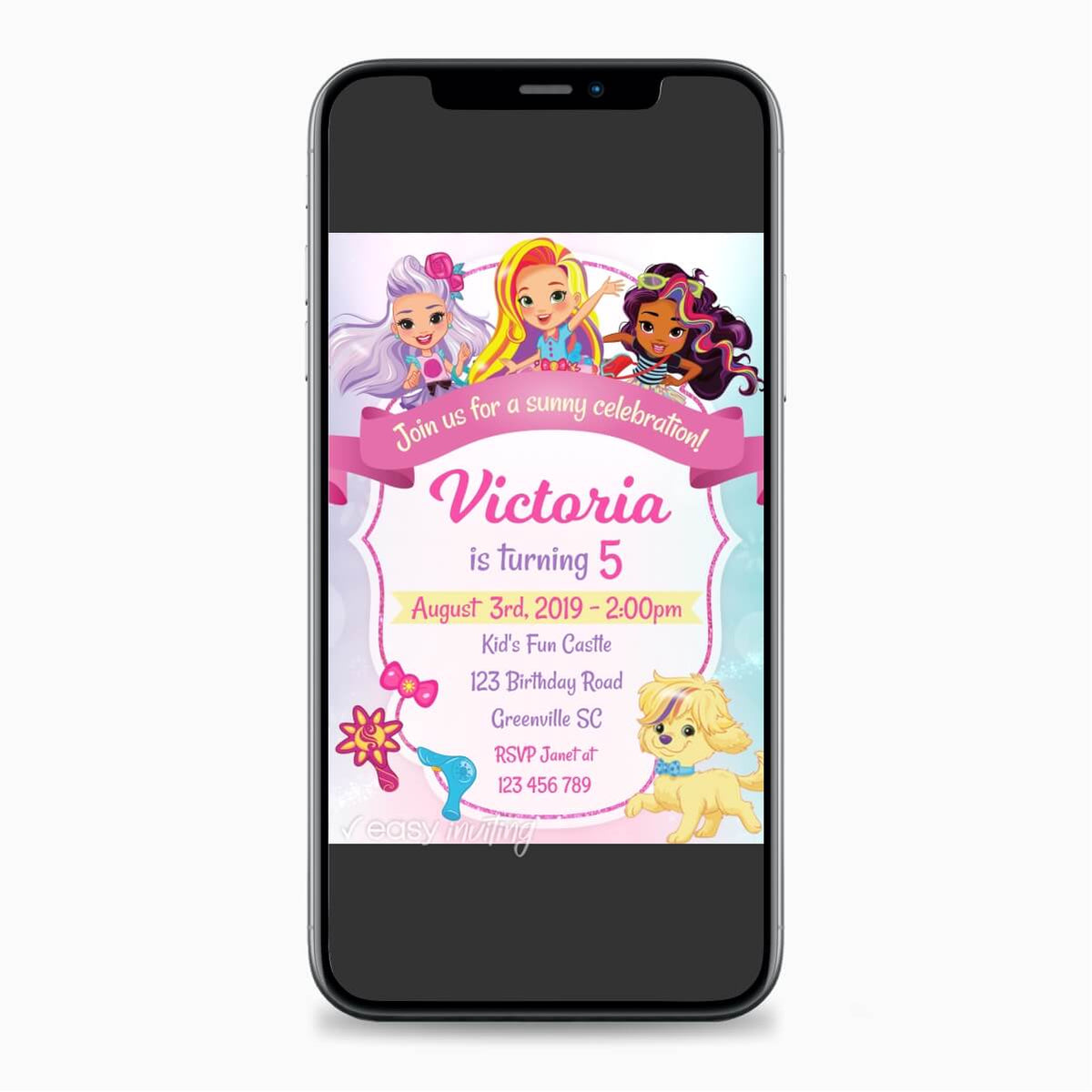 Sunny Day Birthday Invitation – Easy Inviting